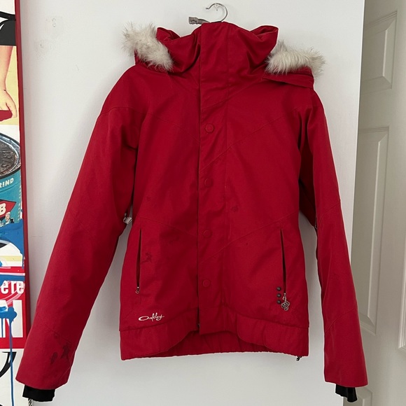 Oakley | Jackets & Coats | Gretchen Bleiler Oakley Snowboard Jacket ...